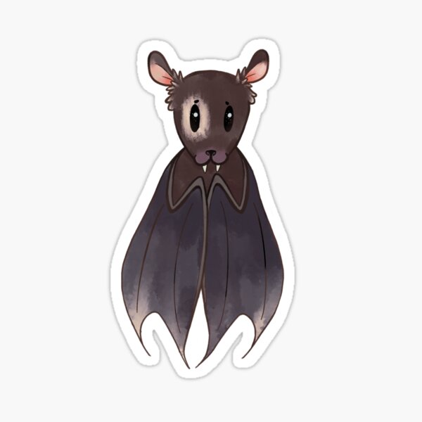 "Luna Bat" Sticker for Sale by MothlightMakery | Redbubble
