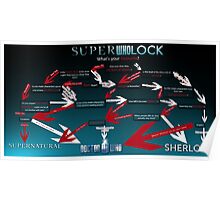 Superwholock: Posters | Redbubble