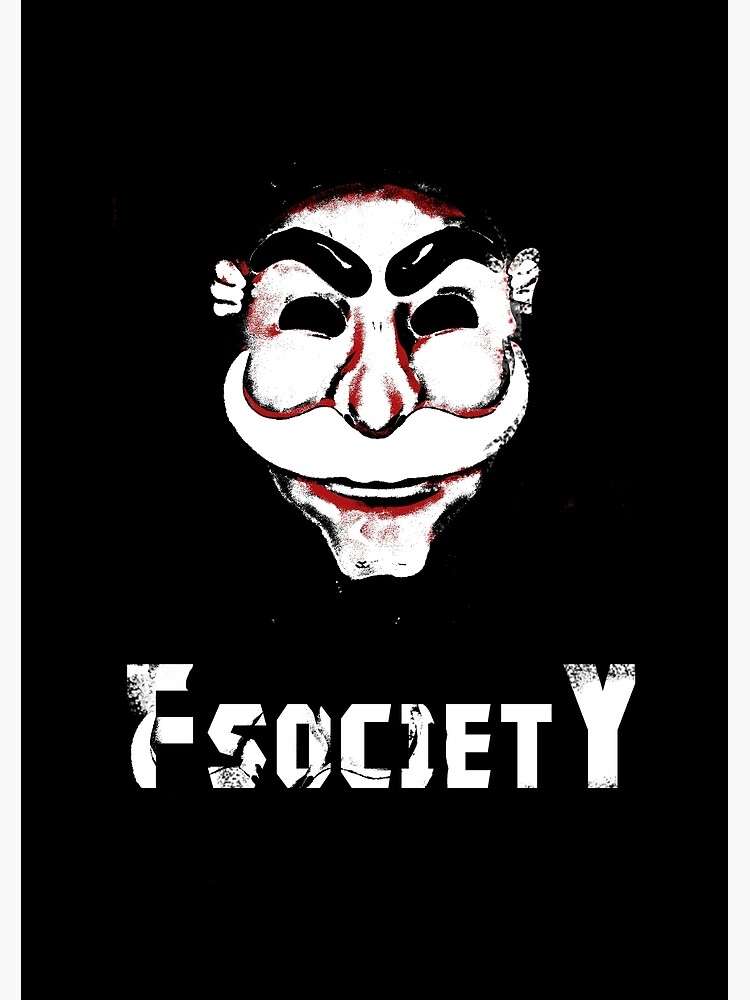 "Fsociety" Poster by Mrhash | Redbubble