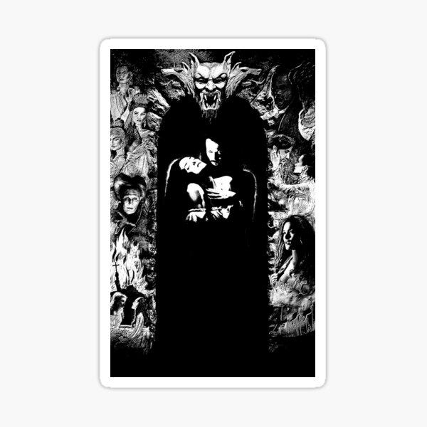 "Dracula - Count Dracul " Sticker by koolzombie | Redbubble