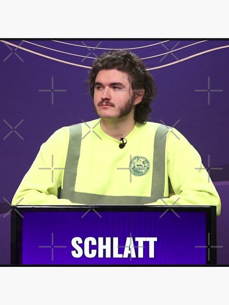 "Jschlatt" Art Print by itsOrangeBlue | Redbubble