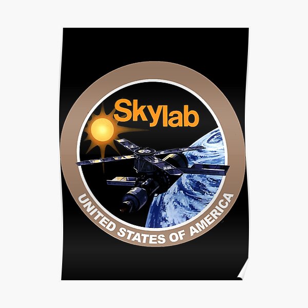 "Skylab Program Logo " Poster for Sale by awlinsCento | Redbubble