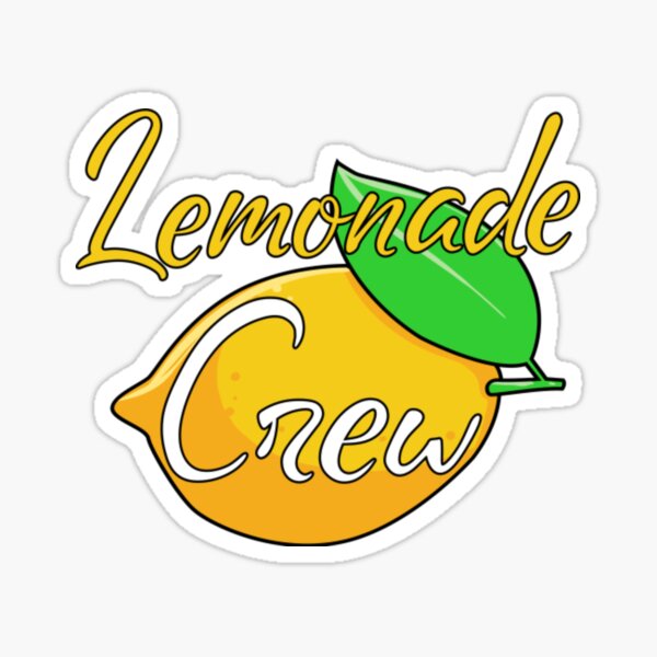"Lemonade Crew" Sticker for Sale by JoyceBova | Redbubble