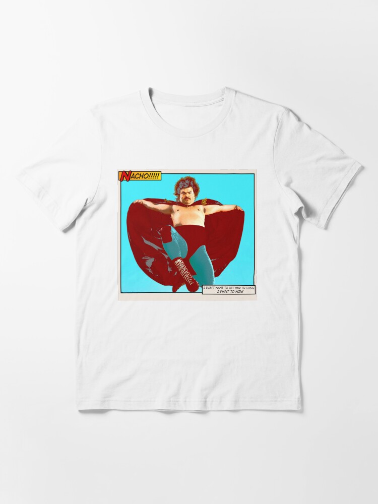 "Nacho Libre - I Want To Win!" T-shirt for Sale by maliedoo | Redbubble ...