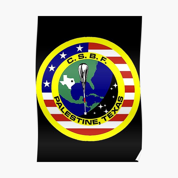 Póster «Instalación de Globos Científicos de Columbia (CSBF)» de ...