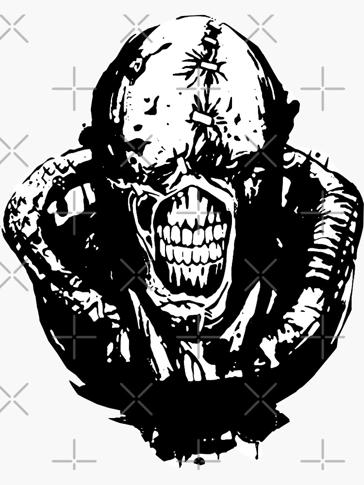 "Women Men Resident Evil 3 Nemesis Art Drawing" Sticker for Sale by ...