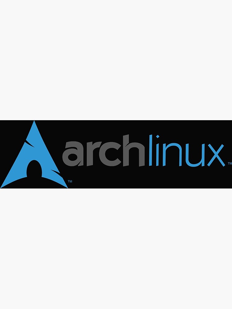 "arch linux merch" Poster by qiershd1 | Redbubble