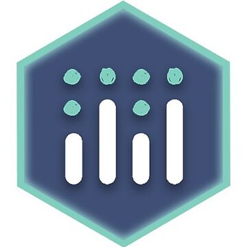 "Plotly Hexagon" Sticker for Sale by JFKsStickers | Redbubble