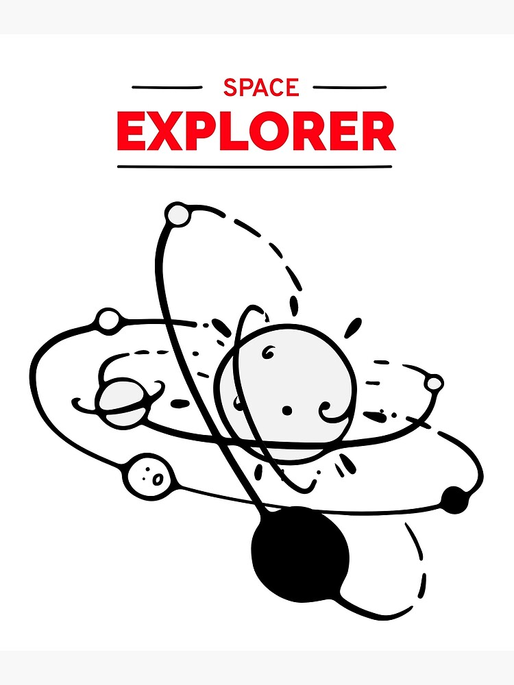 "Space Explorer Universe Stars Planets" Poster for Sale by ...