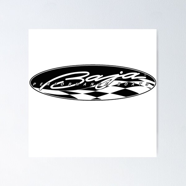 "Baja Boats Logo" Poster for Sale by roki340 | Redbubble