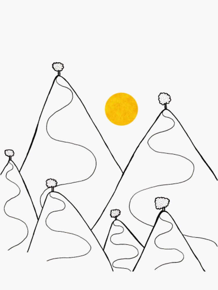 "Hill T-ShirtLittle forest hills " Sticker for Sale by GirlBoutique ...