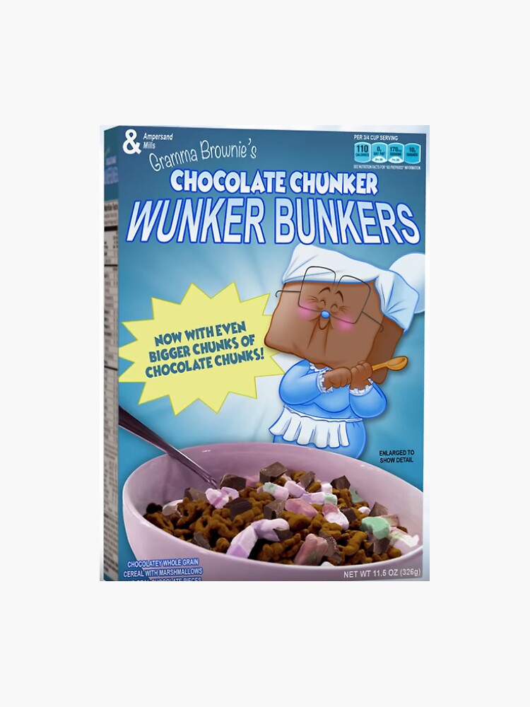 "Grandma Brownie's Chocolate Chunker Wunker Bunkers, now with even ...