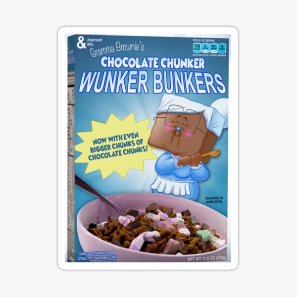 "Grandma Brownie's Chocolate Chunker Wunker Bunkers, now with even ...