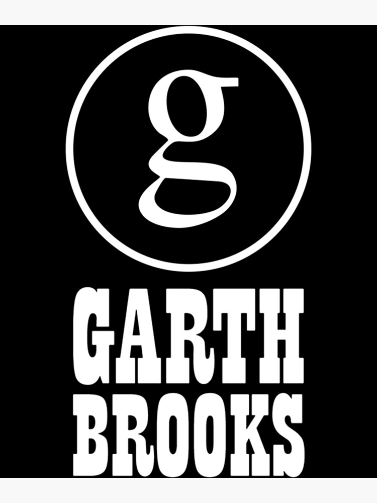 Garth Brooks Logo Garth Brooks – Big Fun Printhouse