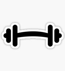 Dumbbell: Stickers | Redbubble