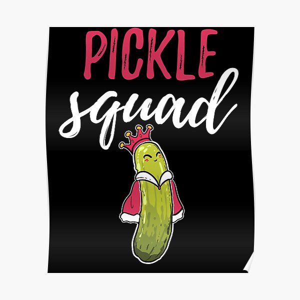 "Pickle Pickle Squad Kawaii" Poster by Mealla | Redbubble