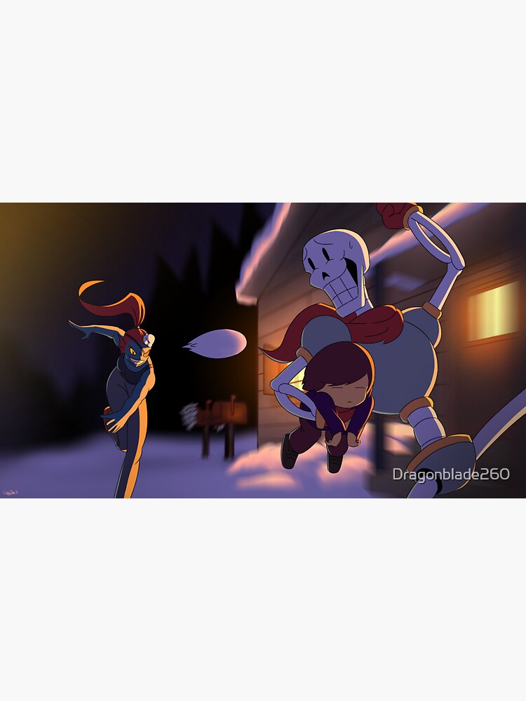 "Undertale - Snow Fight" Sticker for Sale by Dragonblade260 | Redbubble