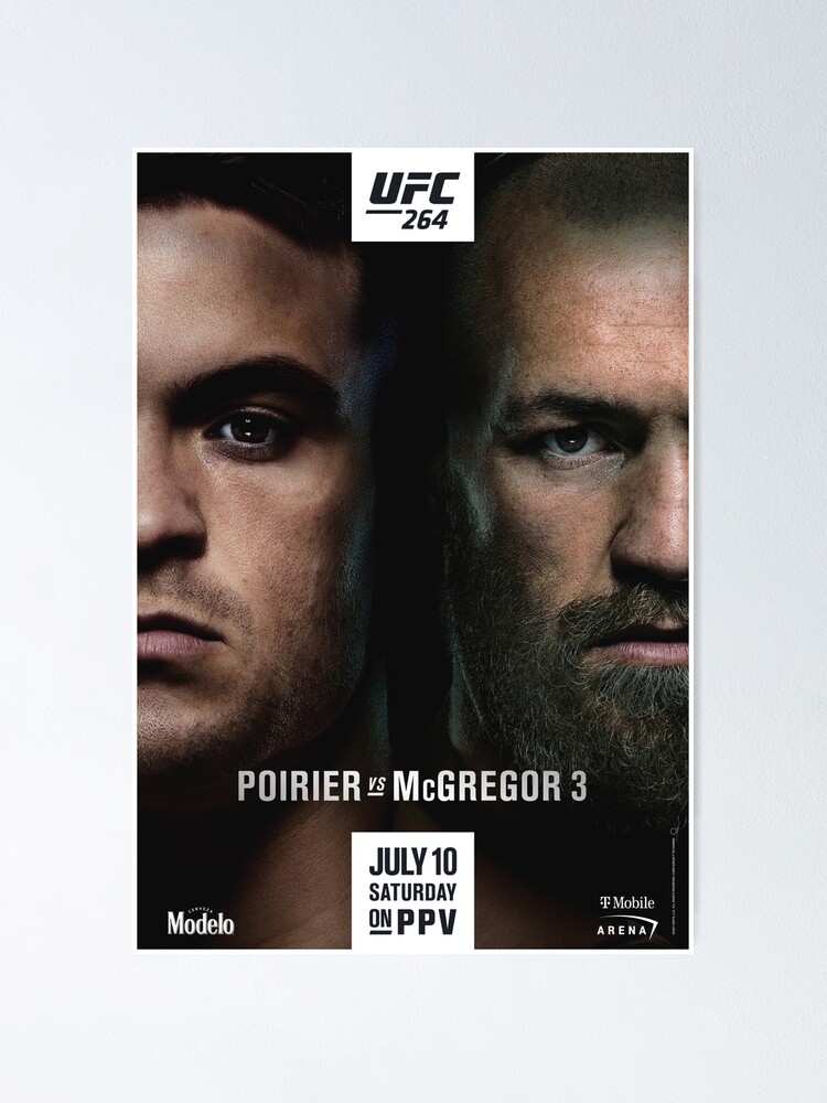 "UFC 264" Poster for Sale by olsonmelissa | Redbubble