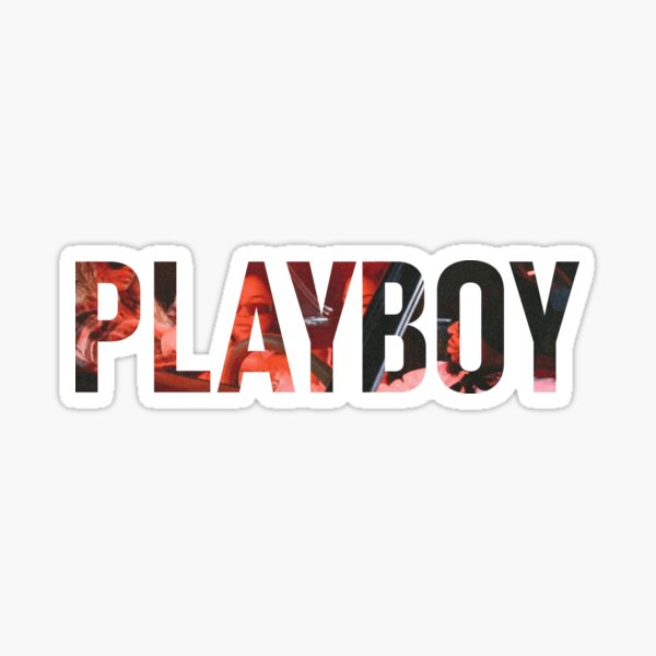"Playboy" Sticker for Sale by SilvaDesigns | Redbubble