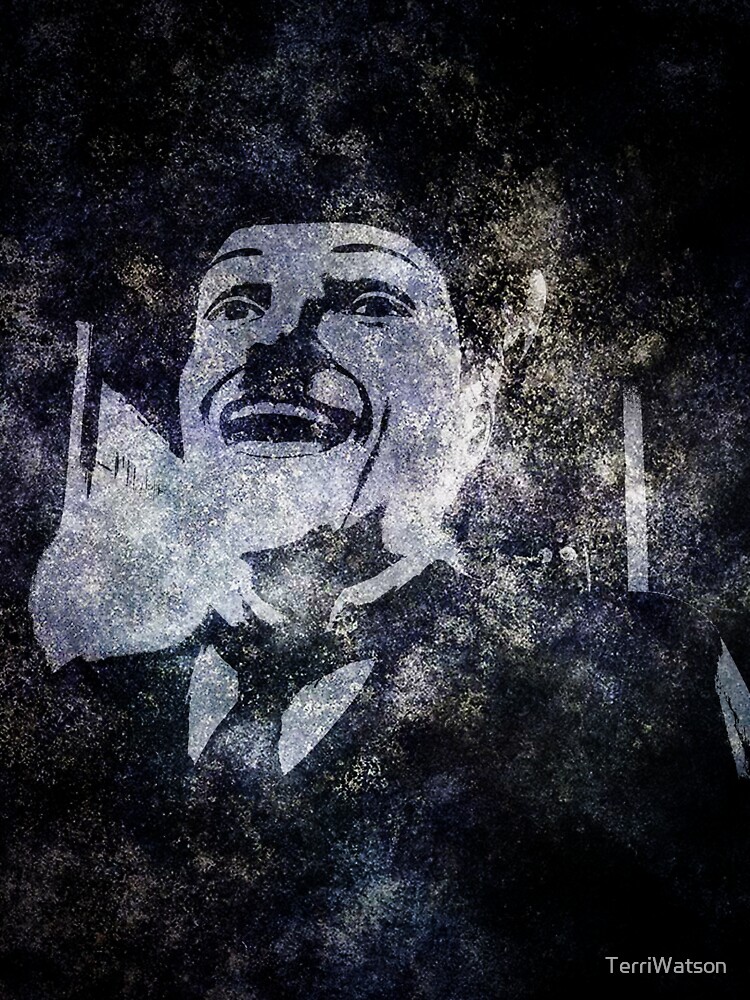 "Charlie Chaplins' Ghost" Sticker for Sale by TerriWatson | Redbubble