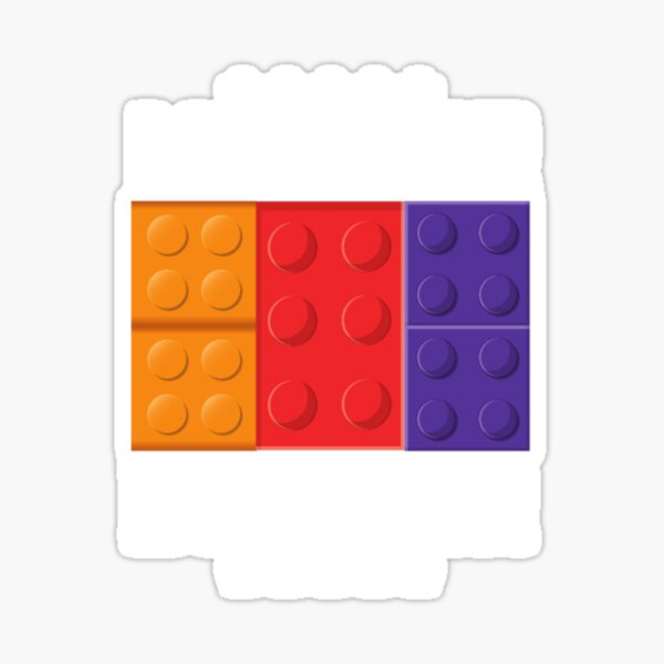 "Master Builder Funny Building Blocks" Sticker for Sale by StarcyWol ...
