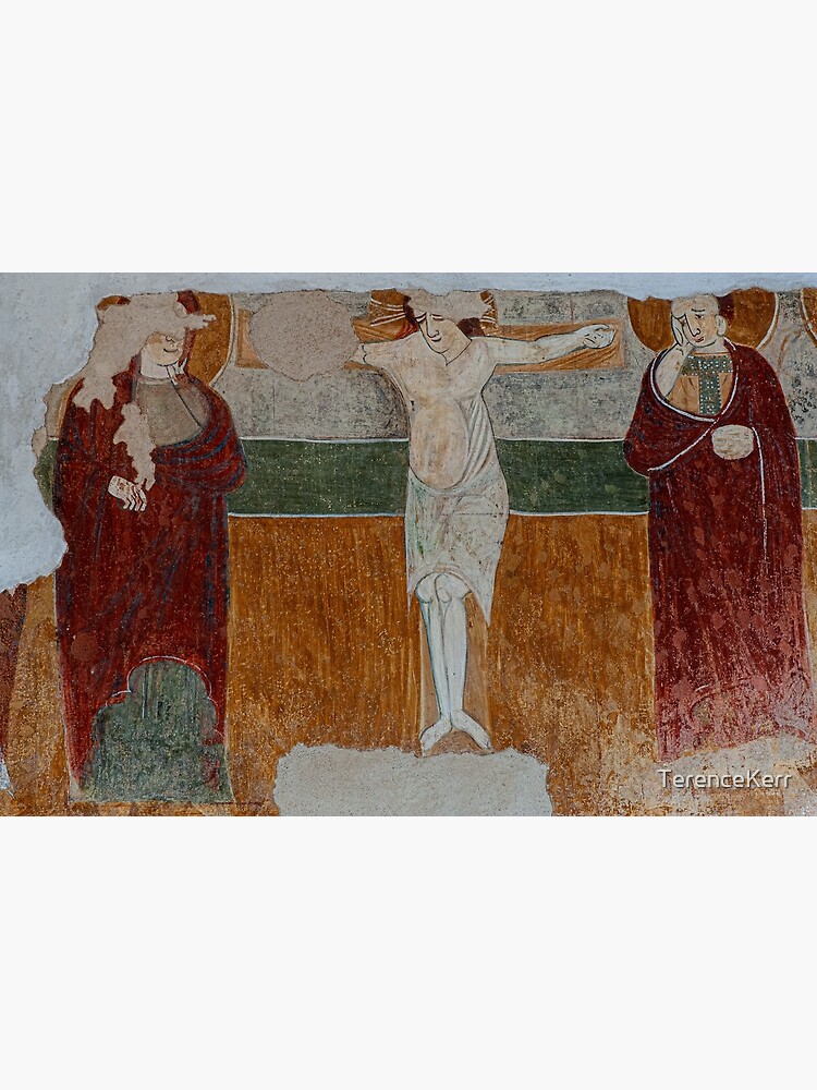 "Christ on the cross with rib cage exposed" Poster for Sale by ...