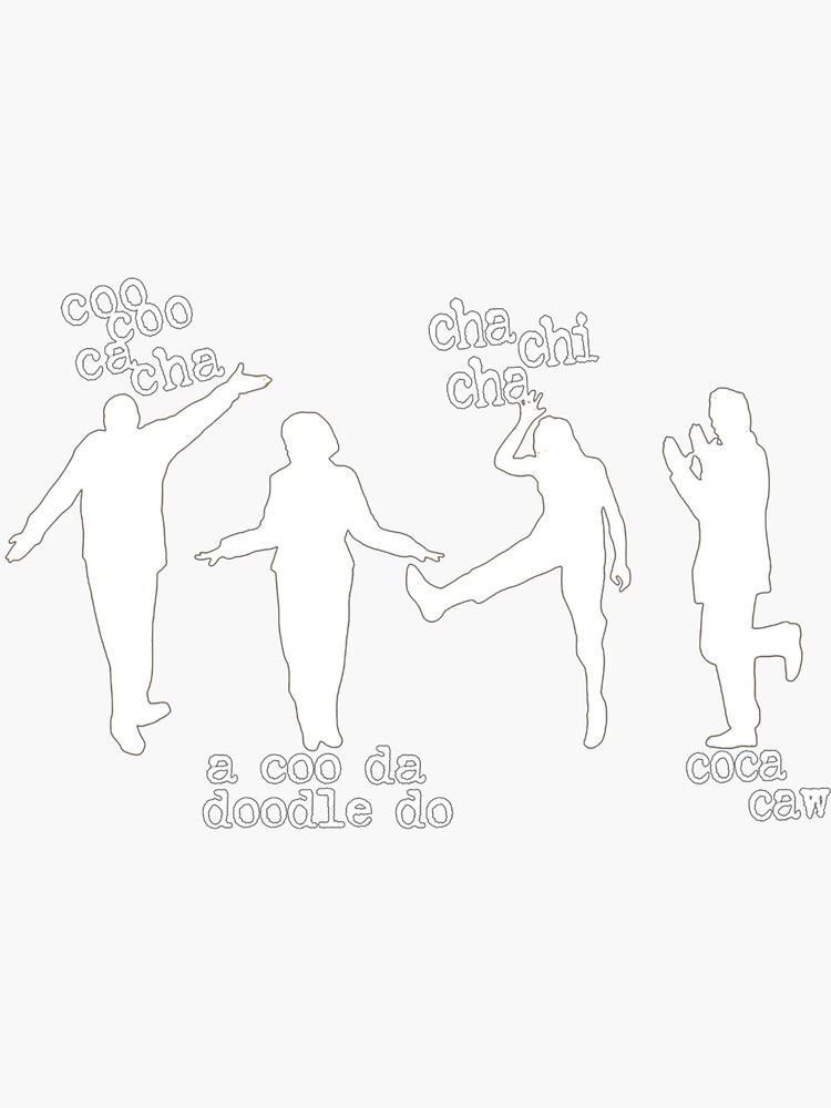 "Arrested Development Bluth Family Chicken Dance" Sticker for Sale by ...