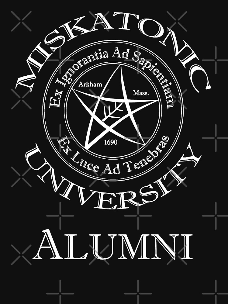 "Miskatonic University Alumni T-Shirt" T-shirt for Sale by pasamas ...
