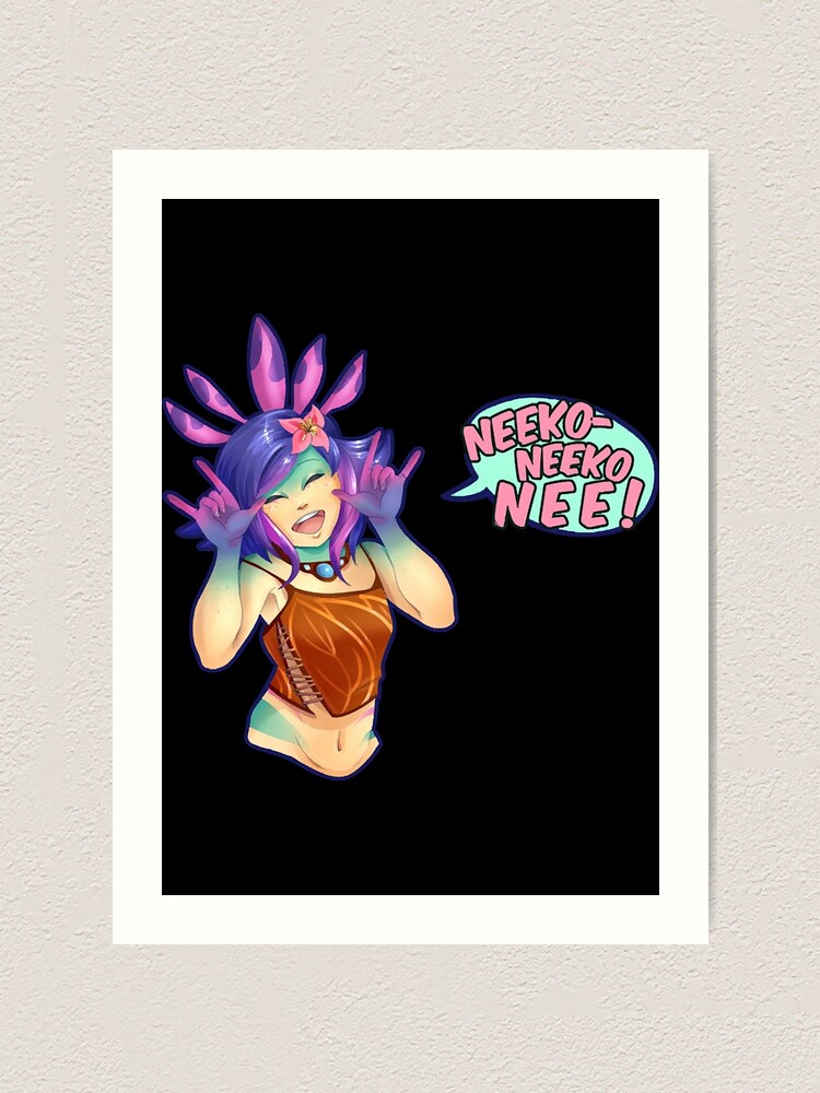 "Neeko Niko Niko Nii League of Legends " Art Print by Austen1991 ...