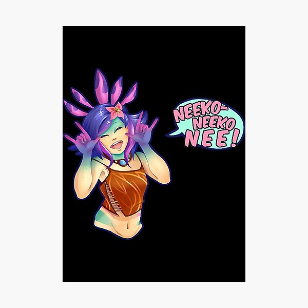 "Neeko Niko Niko Nii League of Legends " Photographic Print by ...