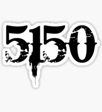 5150 Stickers | Redbubble