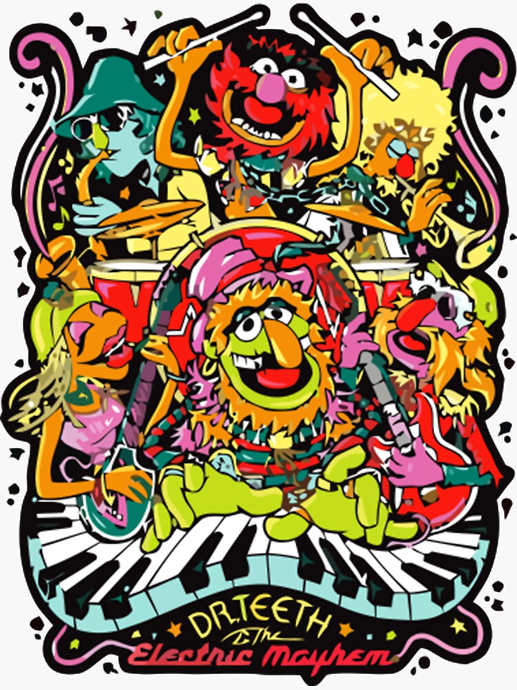 "dr teeth, electric mayhem, band, muppet, animal, jim henson, kermit ...