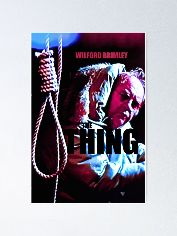 "THE THING 6" Poster for Sale by -SIS- | Redbubble