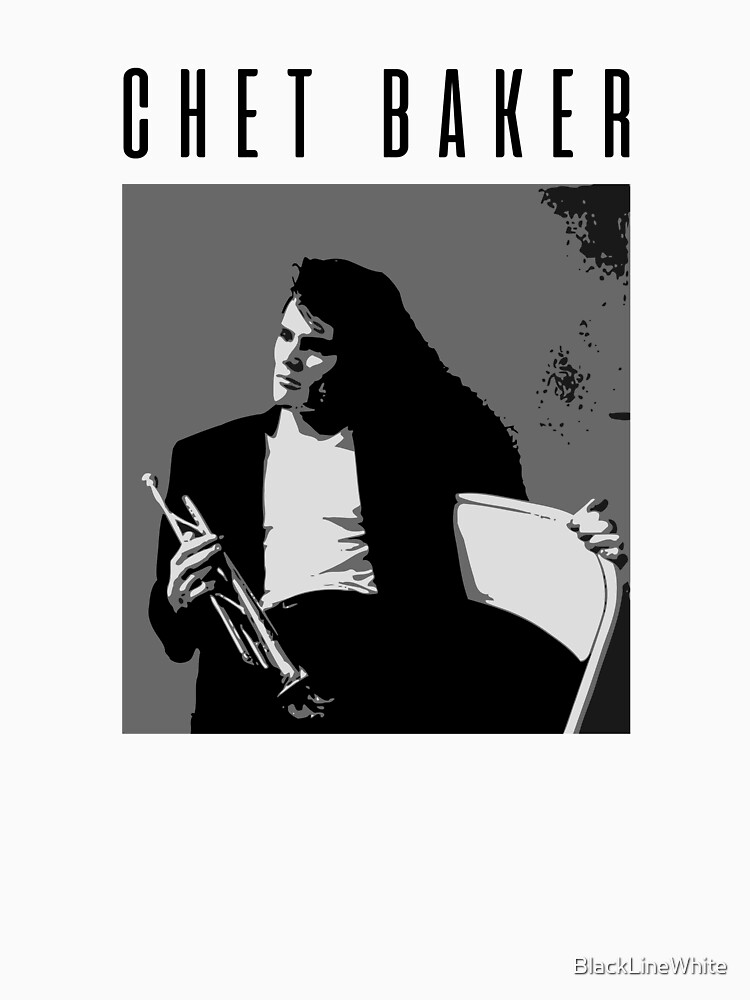 "Tribute to Chet Baker - BW1" Essential T-Shirt for Sale by ...