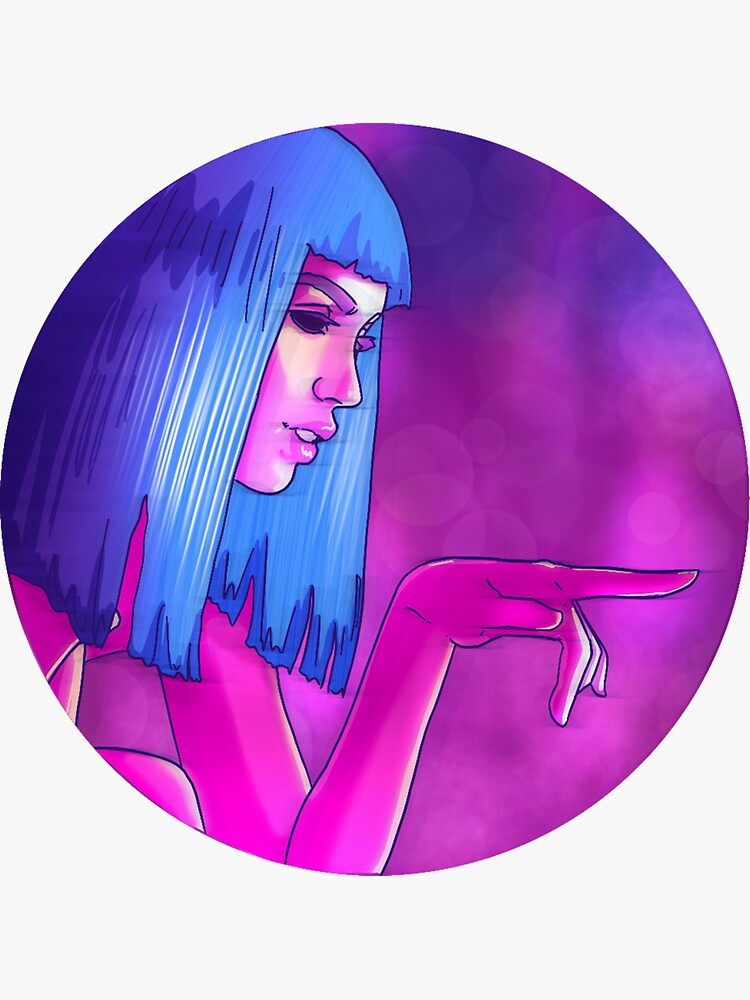 "Joi Blade Runner 2049" Sticker for Sale by dainty-feinty | Redbubble