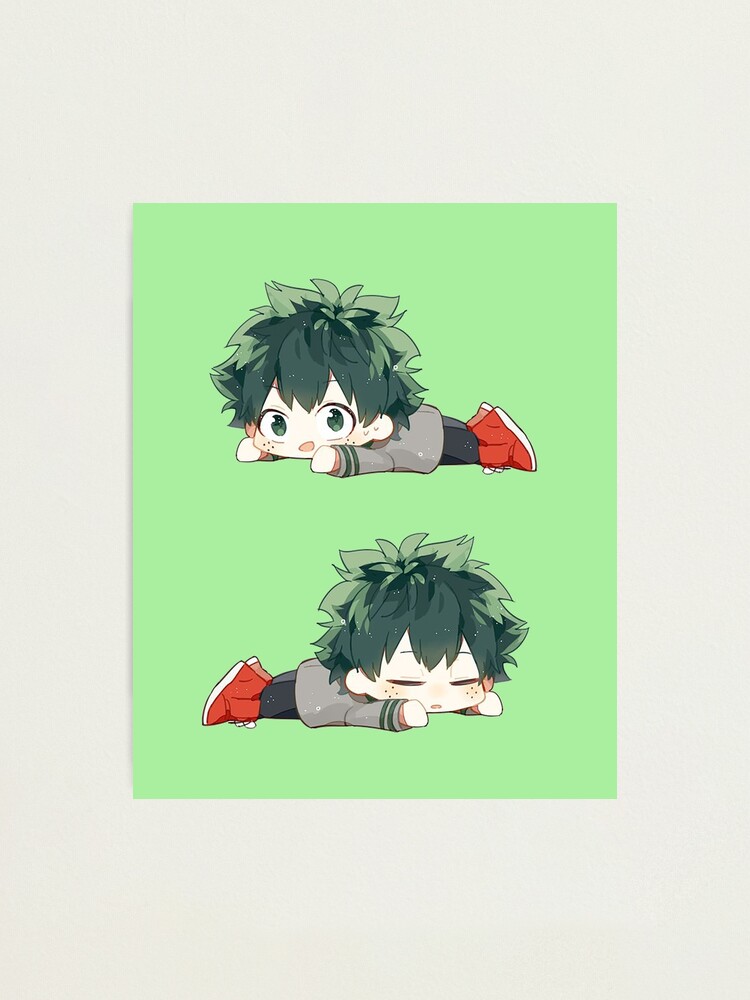 "My Hero Academia - Cute Deku stickers pack - " Photographic Print by ...
