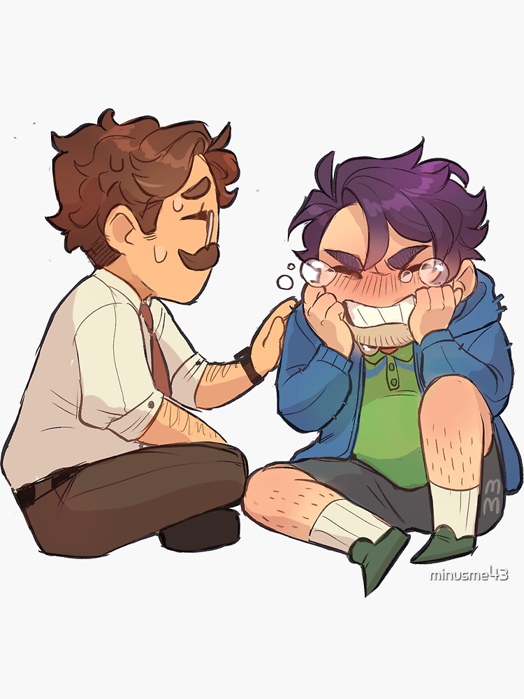 "Let It Out Buddy..." Sticker for Sale by minusme43 | Redbubble