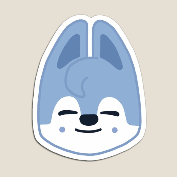 Imán for Sale con la obra «SKZOO Wolf Chan Niños callejeros Bang Chan ...