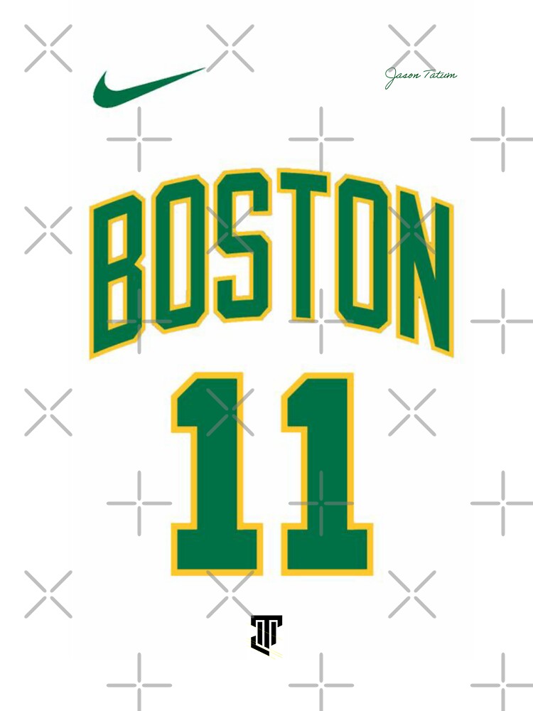 "Boston Number 11" Kids T-Shirt for Sale by Teboho Gandari | Redbubble