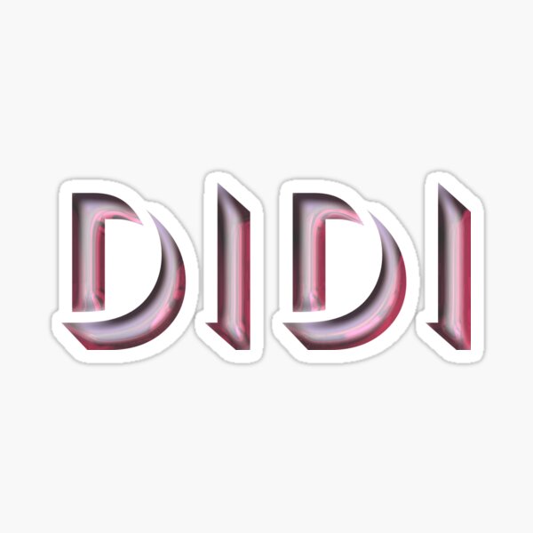 "Didi" Sticker by Melmel9 | Redbubble