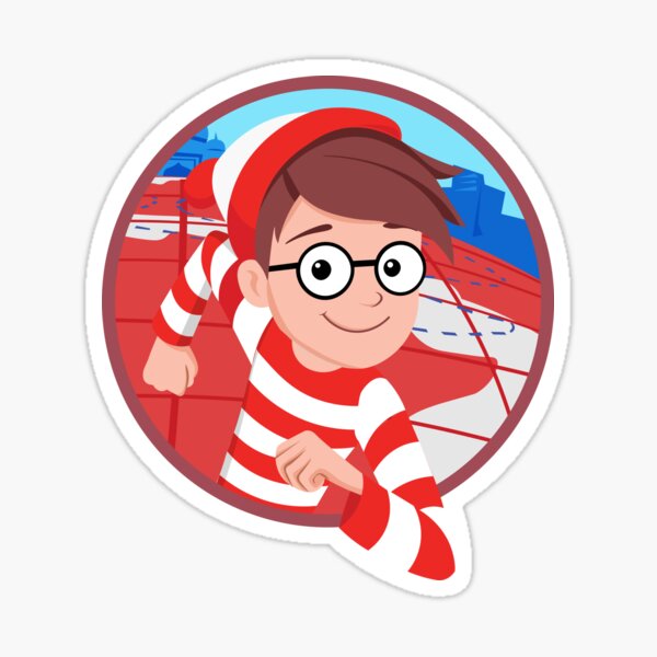 Where Is Waldo Stickers | Redbubble