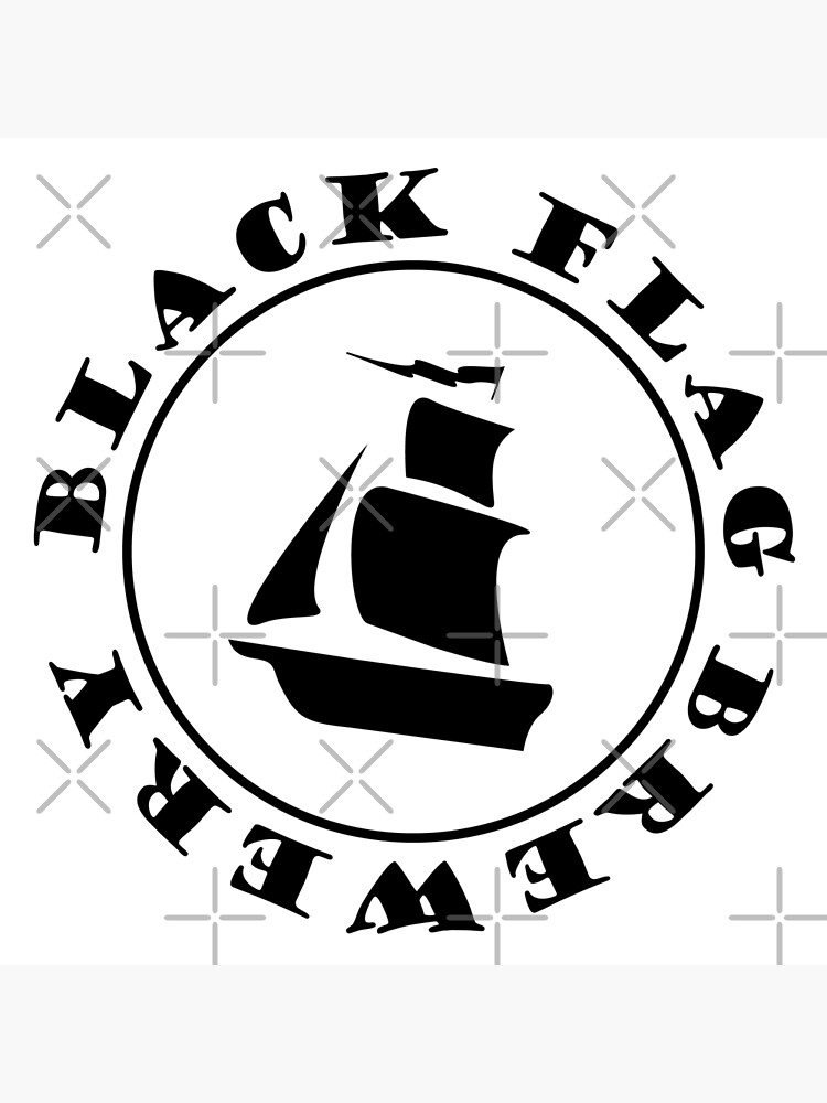 "Black Flag Brewery" Poster for Sale by skocartwork | Redbubble