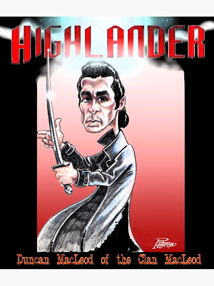 "Highlander - Duncan MacLeod of the Clan MacLeod" Sticker for Sale by ...