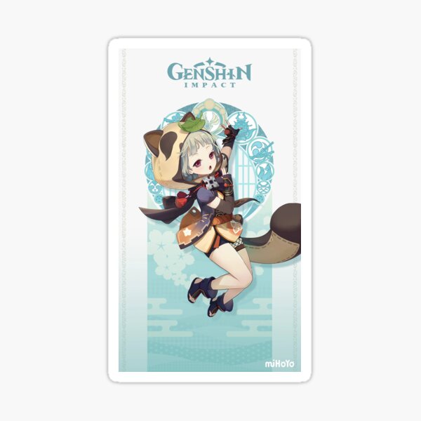 "Genshin Impact - Sayu Character Official Poster" Sticker for Sale by ...
