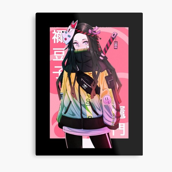 "Nezuko (Demon Slayers Kimetsu no Yaiba)" Metal Print by FlorenceBlick ...