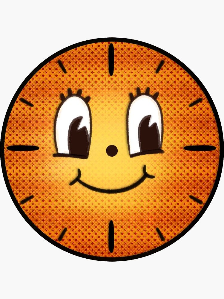 "Miss Minutes Loki TVA Variant Clock" Sticker by dainty-feinty | Redbubble