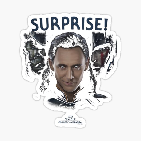 "Loki Surprise Shadows " Sticker for Sale by CamiloAlba | Redbubble