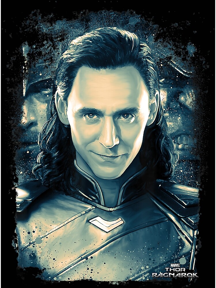Loki Distressed Portrait Premium Matte Vertical Poster sold by Idris ...