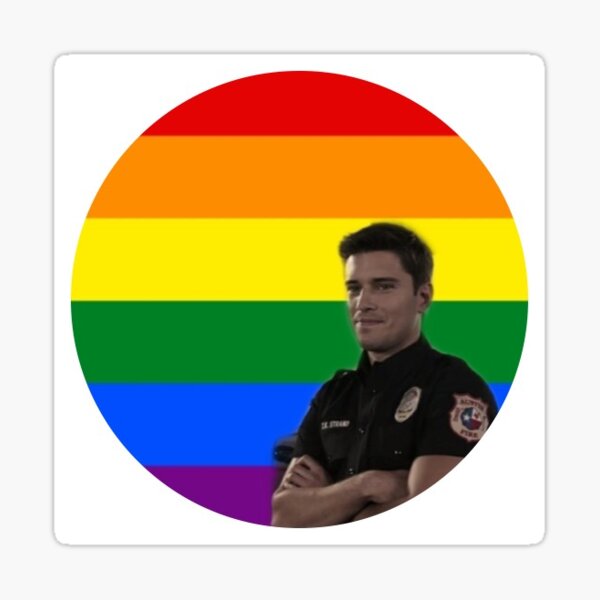 "Pride Flag TK Strand" Sticker for Sale by PrncessBlxke | Redbubble