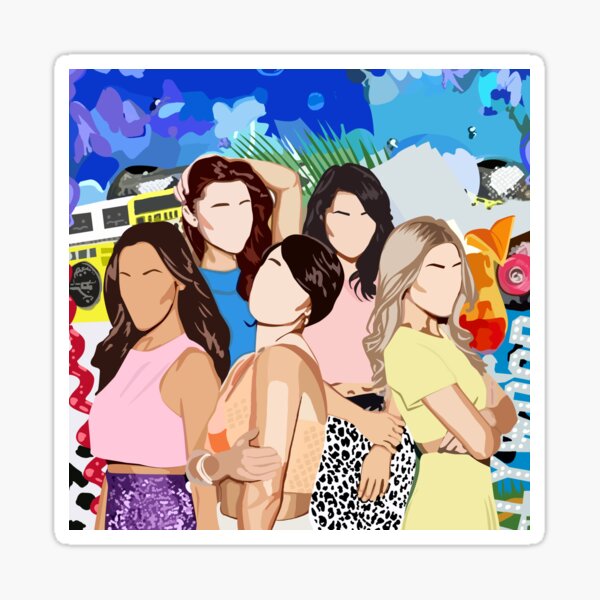 "The Saturdays Finest Selection Greatest Hits" Sticker by catofnimes ...